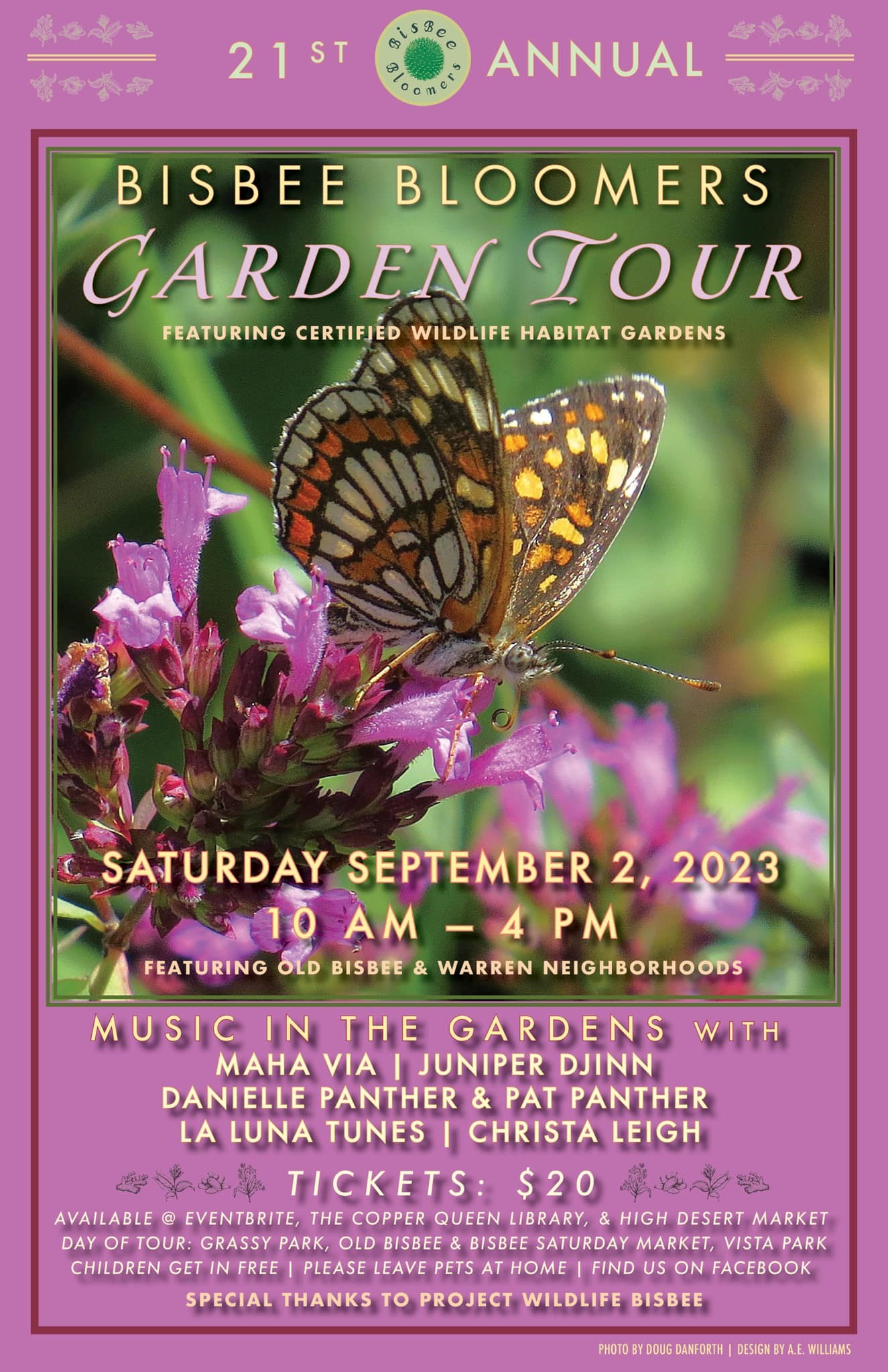 Bisbee Bloomers Garden Tour : The Arizona Native Plant Society